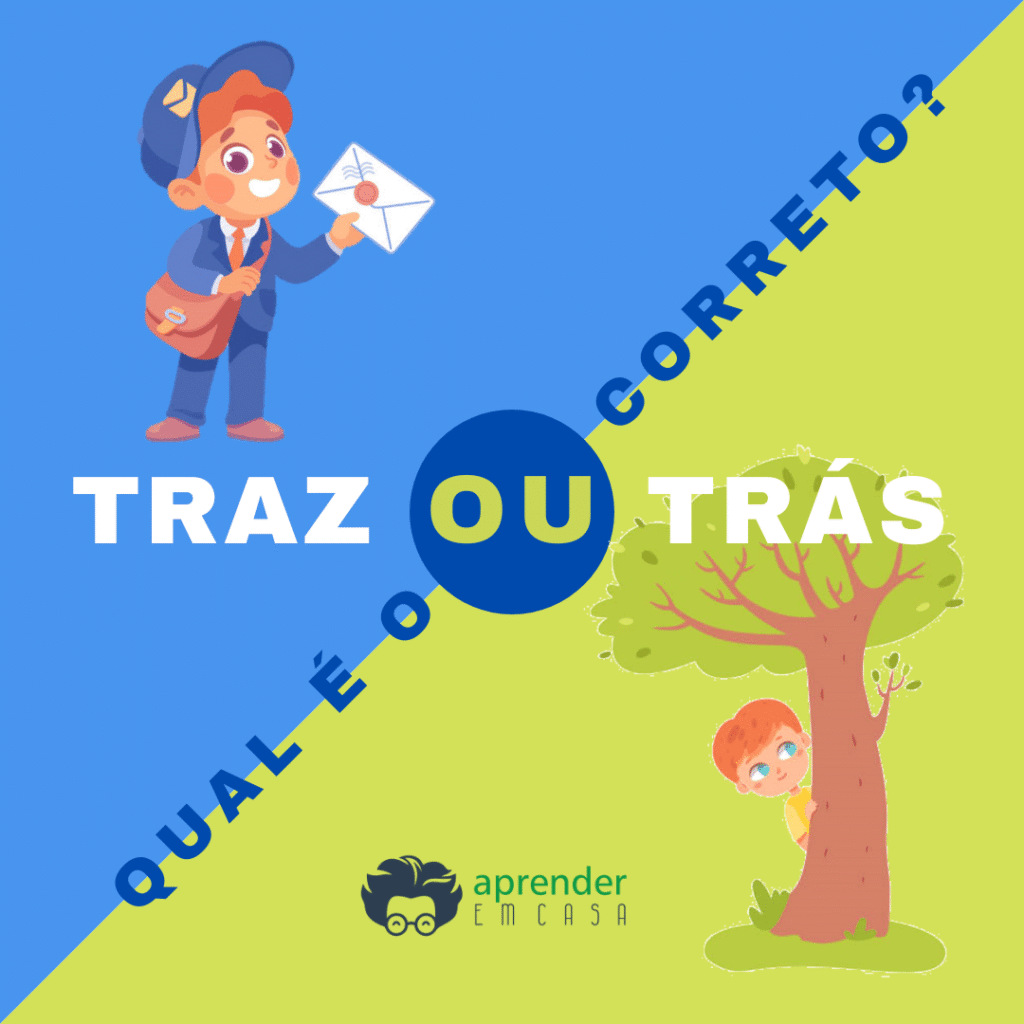 Trás ou Traz - Entenda a Diferença e Nunca Mais Erre - Aprender em Casa ...