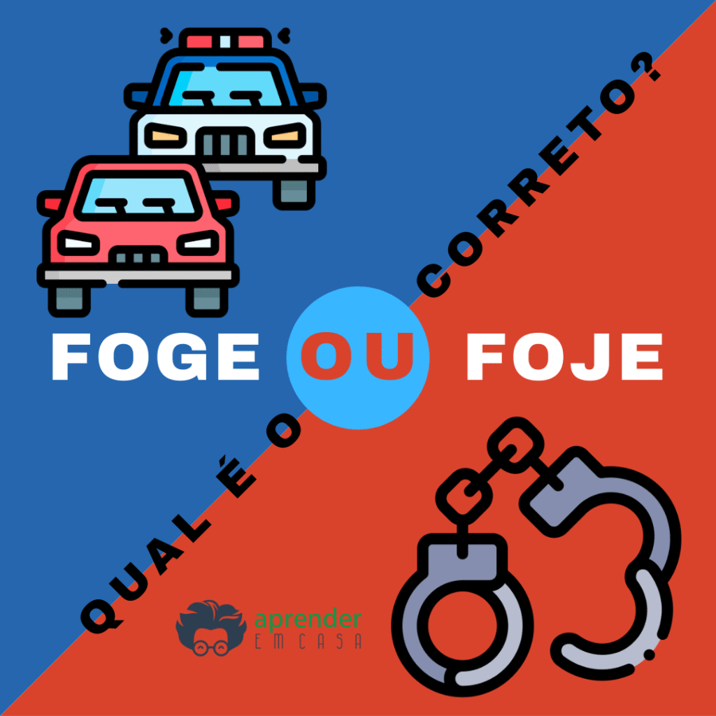 Foge ou Foje - Qual é o correto? » Aprender em Casa - Aula Particular
